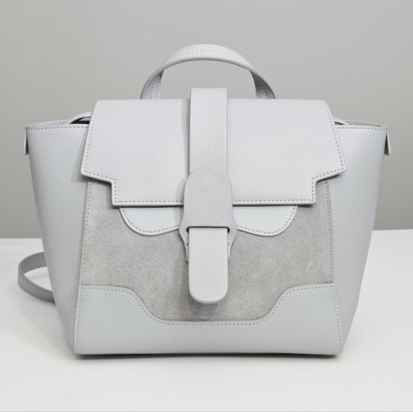 Bags | Senreve Mini Maestra Convertible Backpack Bag Leather Suede ...